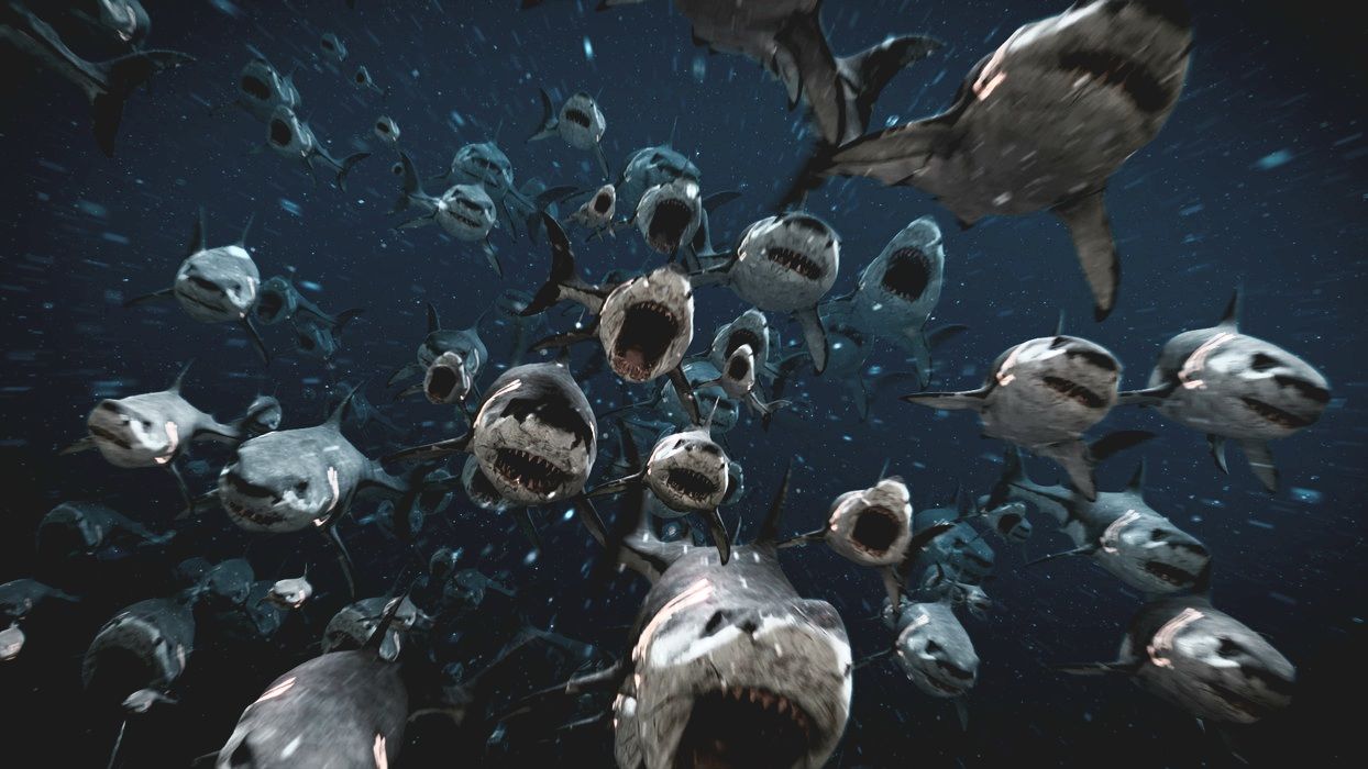 Hot Spring Shark Attack (2024) - Film Blitz
